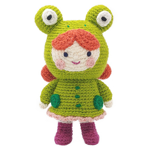 Ravelry: Frog Coat Doll Amigurumi pattern by i crochet things