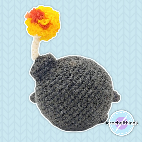 Ravelry: Bomb Amigurumi pattern by i crochet things