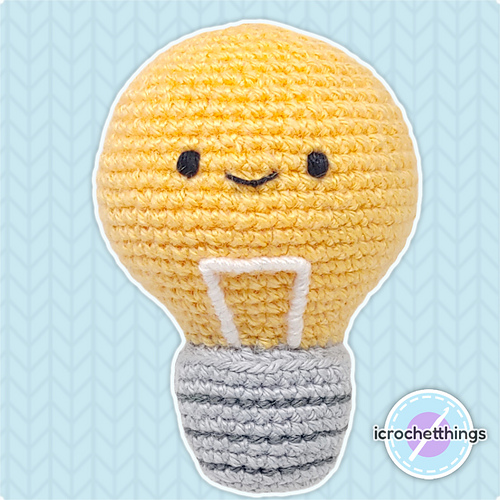 Ravelry: Lightbulb Amigurumi pattern by i crochet things