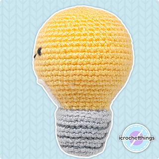 Ravelry: Lightbulb Amigurumi pattern by i crochet things