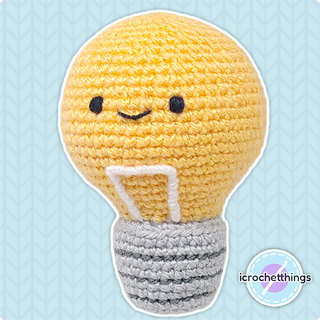 Ravelry: Lightbulb Amigurumi pattern by i crochet things