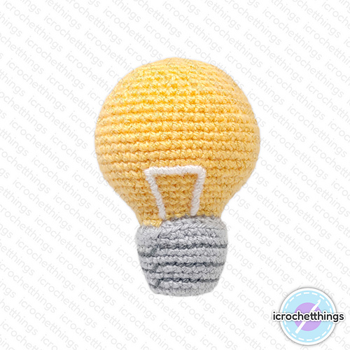 Ravelry: Lightbulb Amigurumi pattern by i crochet things