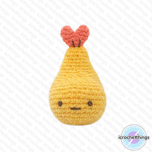 Ravelry: Tempura Shrimp Amigurumi pattern by i crochet things