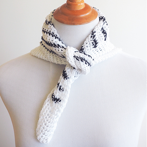 Ravelry: Striped Neck Scarf pattern by Ideal Me