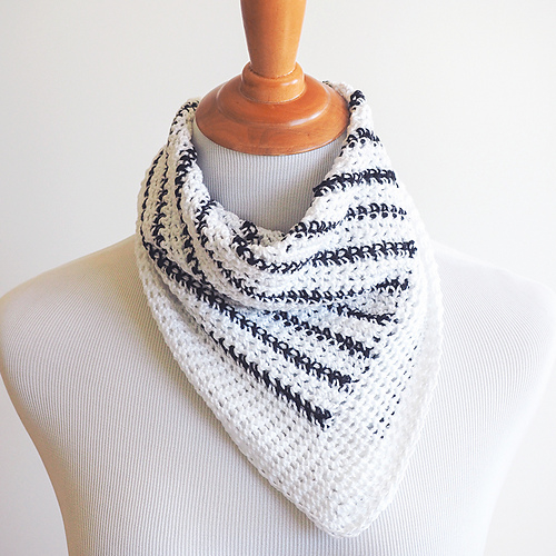 Ravelry: Striped Neck Scarf pattern by Ideal Me