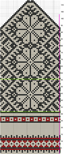 Ravelry: Estonian Stranded Motif pattern by #define design