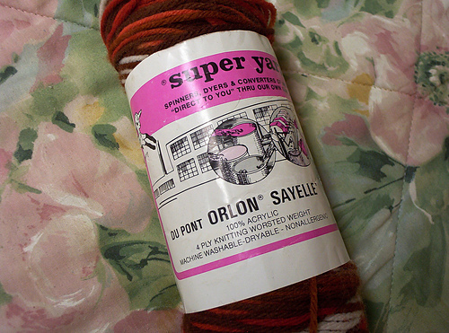 Ravelry: Super Yarn Mart! DuPont Orlon Sayelle