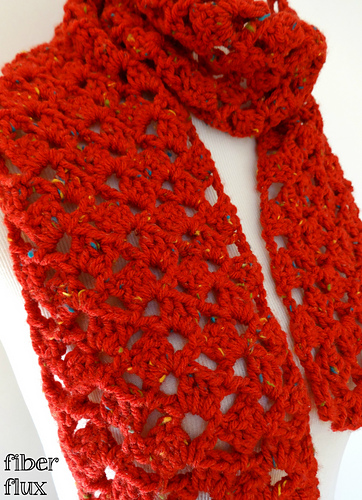 Ravelry: Love Notes Scarf pattern by Fiber Flux / Jennifer Dickerson