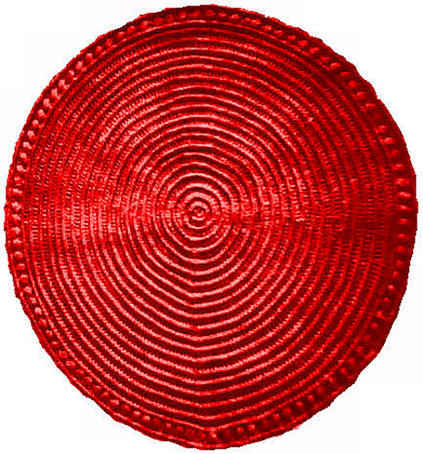 Ravelry: Easy Round Rug pattern by dvorah