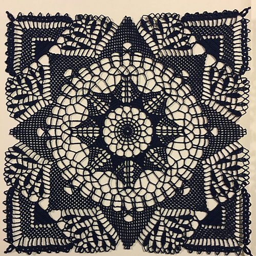 Ravelry: Square Doily pattern by Elizabeth Hiddleson