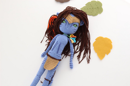 Ravelry: Avatar Navi Neytiri amigurumi pattern by ilknur Karaca