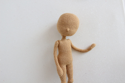 Ravelry: Basic Doll Body (moving head & arms) pattern by ilknur Karaca