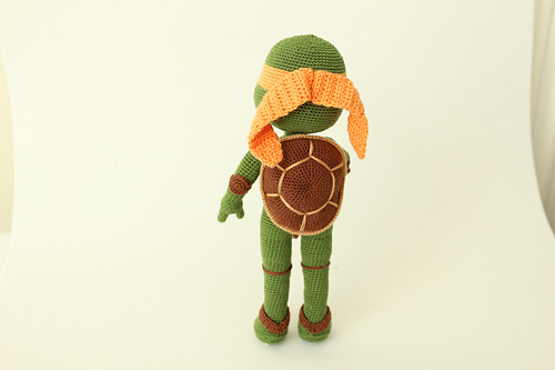 Ravelry: Ninja Turtle Michelangelo pattern by ilknur Karaca