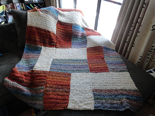Ravelry: Painterly Stripe Afghan pattern by Lion Brand Yarn