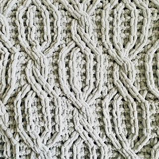 Ravelry: Chunky Chain Cable Blanket pattern by I Love My Blanket