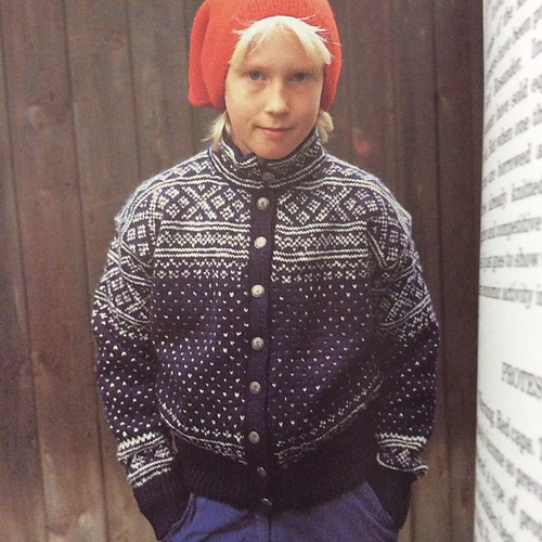 Ravelry: Boy's Cardigan, Setesdal Pattern pattern by Rauma Designs