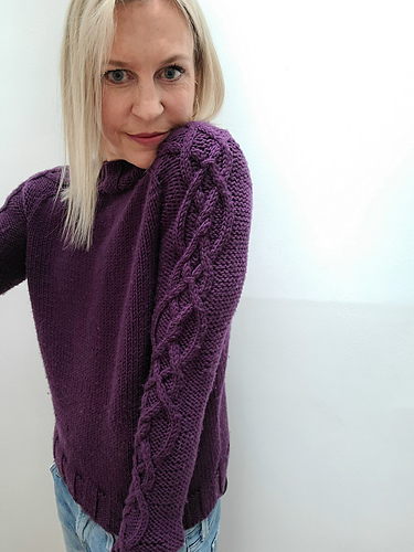 Ravelry: Celtic Knot Sweater pattern by Heleen's Knithouse