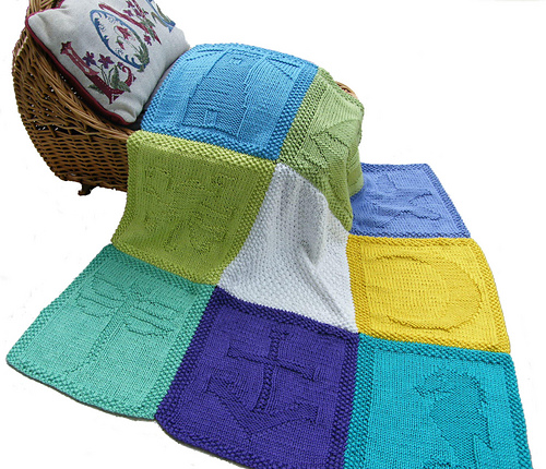 Ravelry: Lighthouse Magic and Nature's Child Baby Blankets pattern by ...