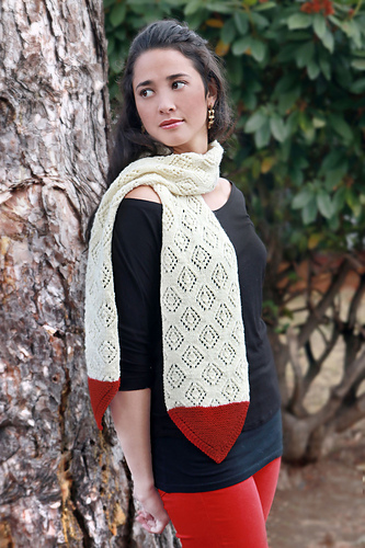 Ravelry: Bandana Scarf pattern by Deborah Newton