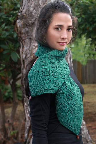 Ravelry: Bandana Scarf pattern by Deborah Newton