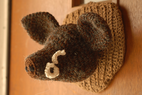 Ravelry: Mounted Wild Boar's Head pattern by Yarn Twins