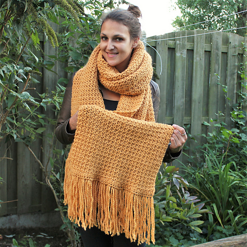 Ravelry: Pi Stitch Scarf pattern by Inge Hofstra
