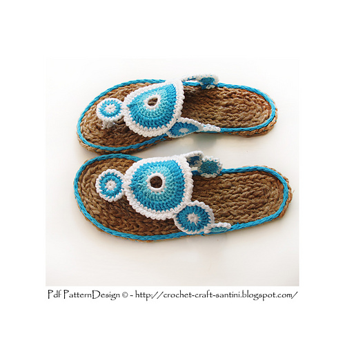 Ravelry: Yo-Yo Sandals with Cord Soles pattern by Sophie and Me-Ingunn ...