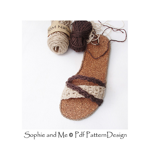 Ravelry: HOW to make SANDALS pattern by Sophie and Me-Ingunn Santini