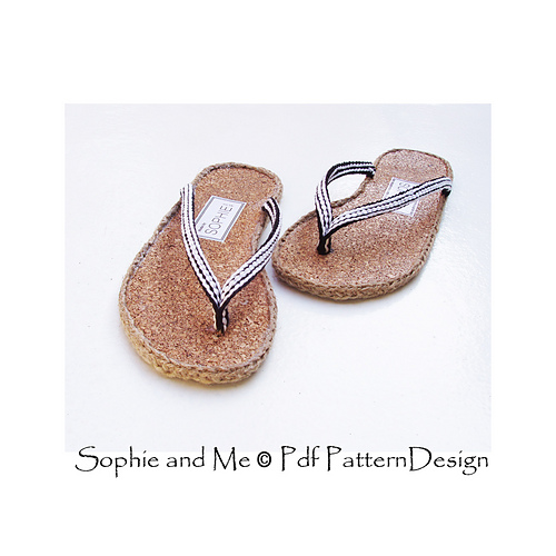 Ravelry: HOW to make SANDALS pattern by Sophie and Me-Ingunn Santini