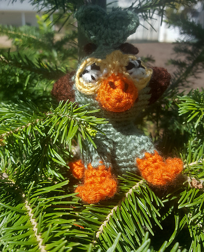Ravelry: Pokemon Amie: Grookey pattern by Suzanne Boulet