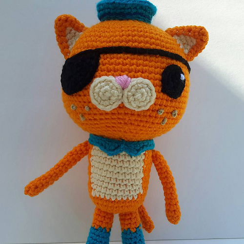Ravelry: Lieutenant Kwazii (The Octonauts) Amigurumi pattern by Allison ...