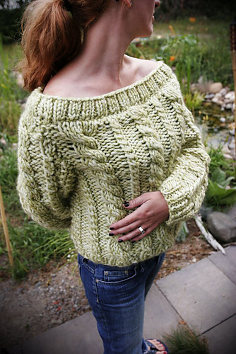 Ravelry: Cable Sweater pattern by Erika Knight