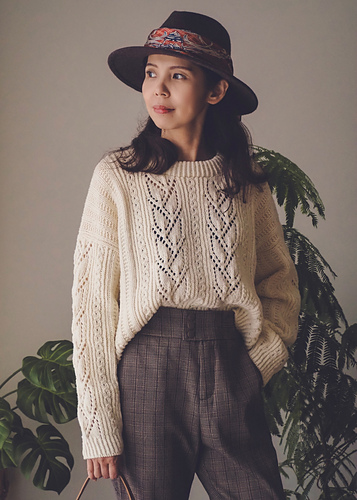 Ravelry: Nia Sweater pattern by Irene Lin