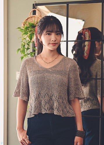 Ravelry: Anise Top pattern by Irene Lin