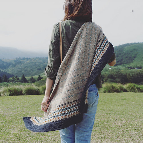 Ravelry: Outing Shawl pattern by Irene Lin