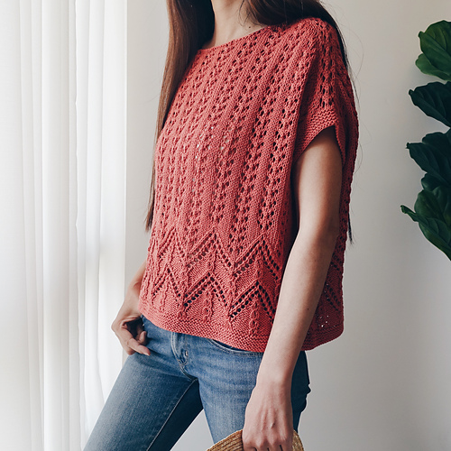 Ravelry: Roving Summer Top pattern by Irene Lin