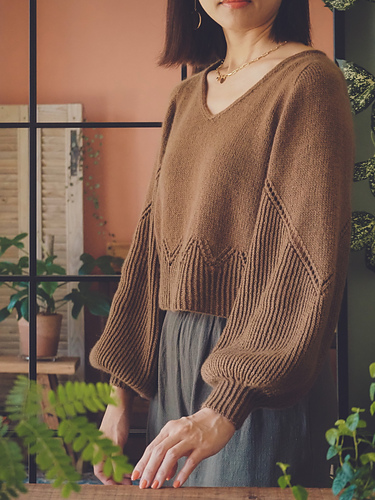 Ravelry: Afra Sweater pattern by Irene Lin