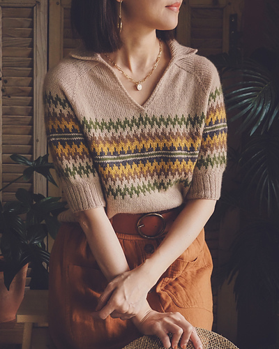 Ravelry: Liana Sweater pattern by Irene Lin