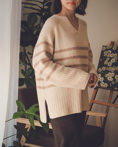 Ravelry: Basia Sweater pattern by Irene Lin