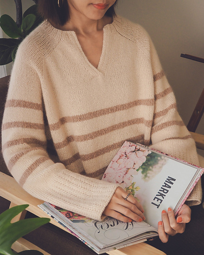 Ravelry: Basia Sweater pattern by Irene Lin
