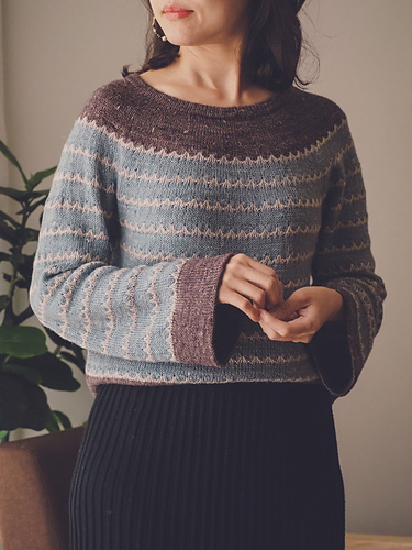 Ravelry: Gloria Pullover pattern by Irene Lin