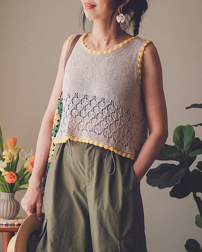 Ravelry: Shona Top pattern by Irene Lin