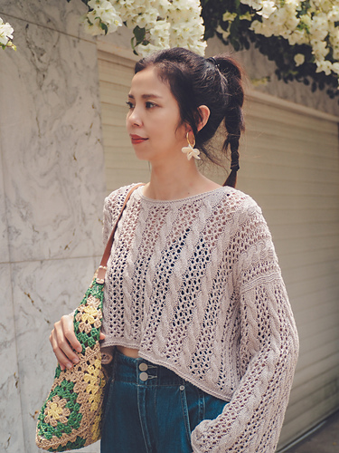 Ravelry: Kylie Pullover pattern by Irene Lin
