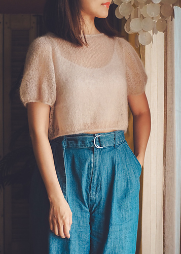 Ravelry: Lily Sheer Top pattern by Irene Lin