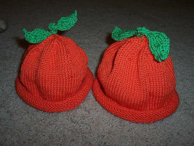 Ravelry: California Tangerines Hat pattern by Irish Clover