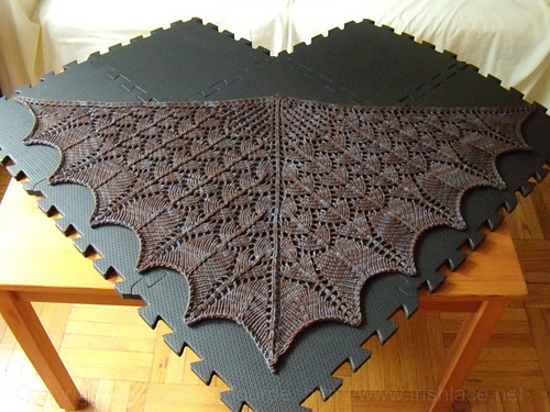Ravelry: Dragon Scale Shawl pattern by Denise Plourde