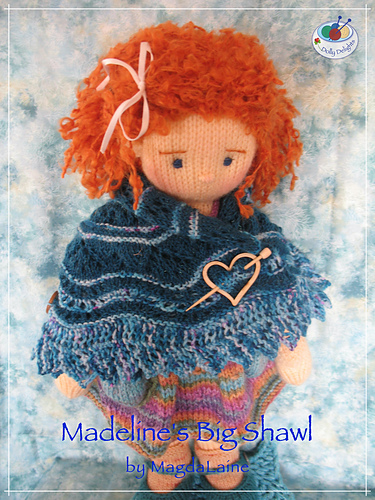 Ravelry: Madeline's Big Shawl pattern by MagdaLaine