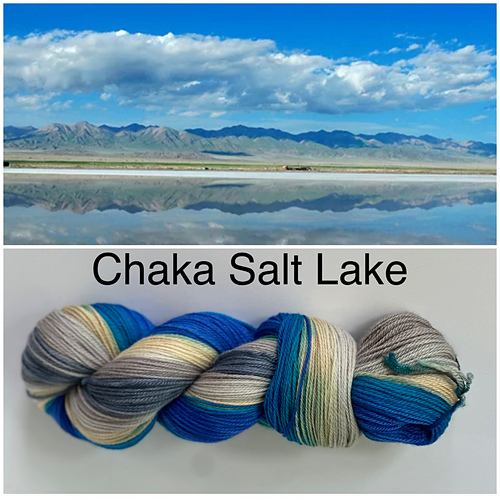 Ravelry: Chaka Salt Lake Shawl pattern by Iris Schreier