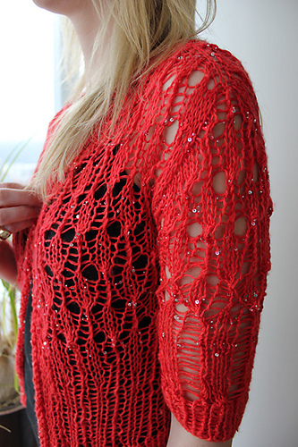 Ravelry: Madeira Lace Jacket I223 pattern by Iris Schreier