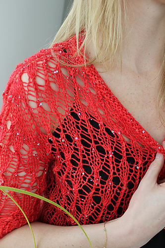 Ravelry: Madeira Lace Jacket I223 pattern by Iris Schreier
